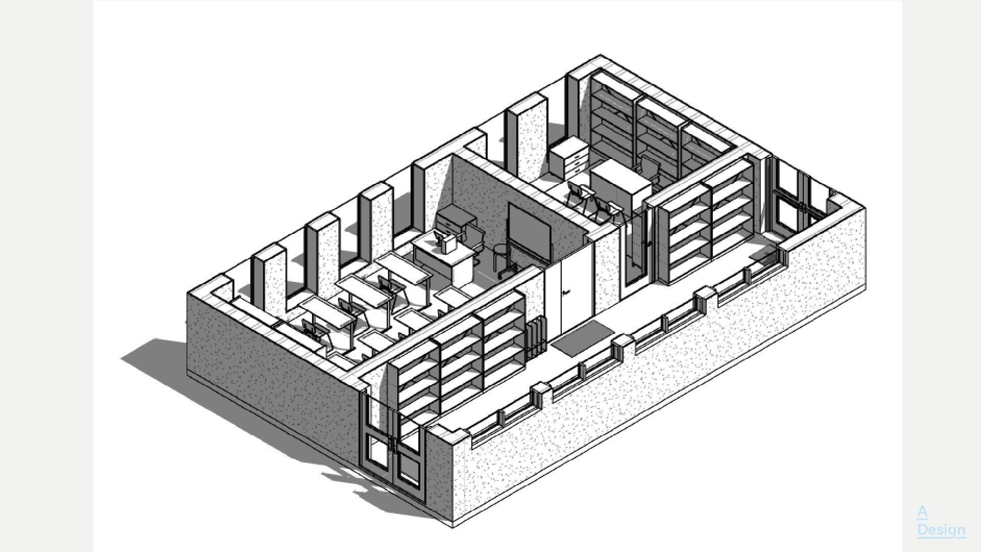 The audience or classroom - Revit 3D model | CGTrader