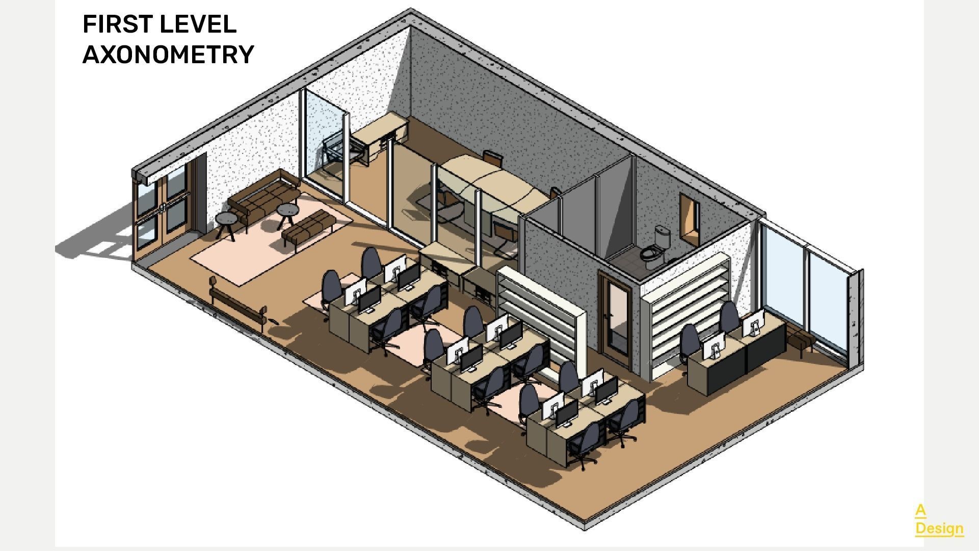 Office - Revit 3D model | CGTrader