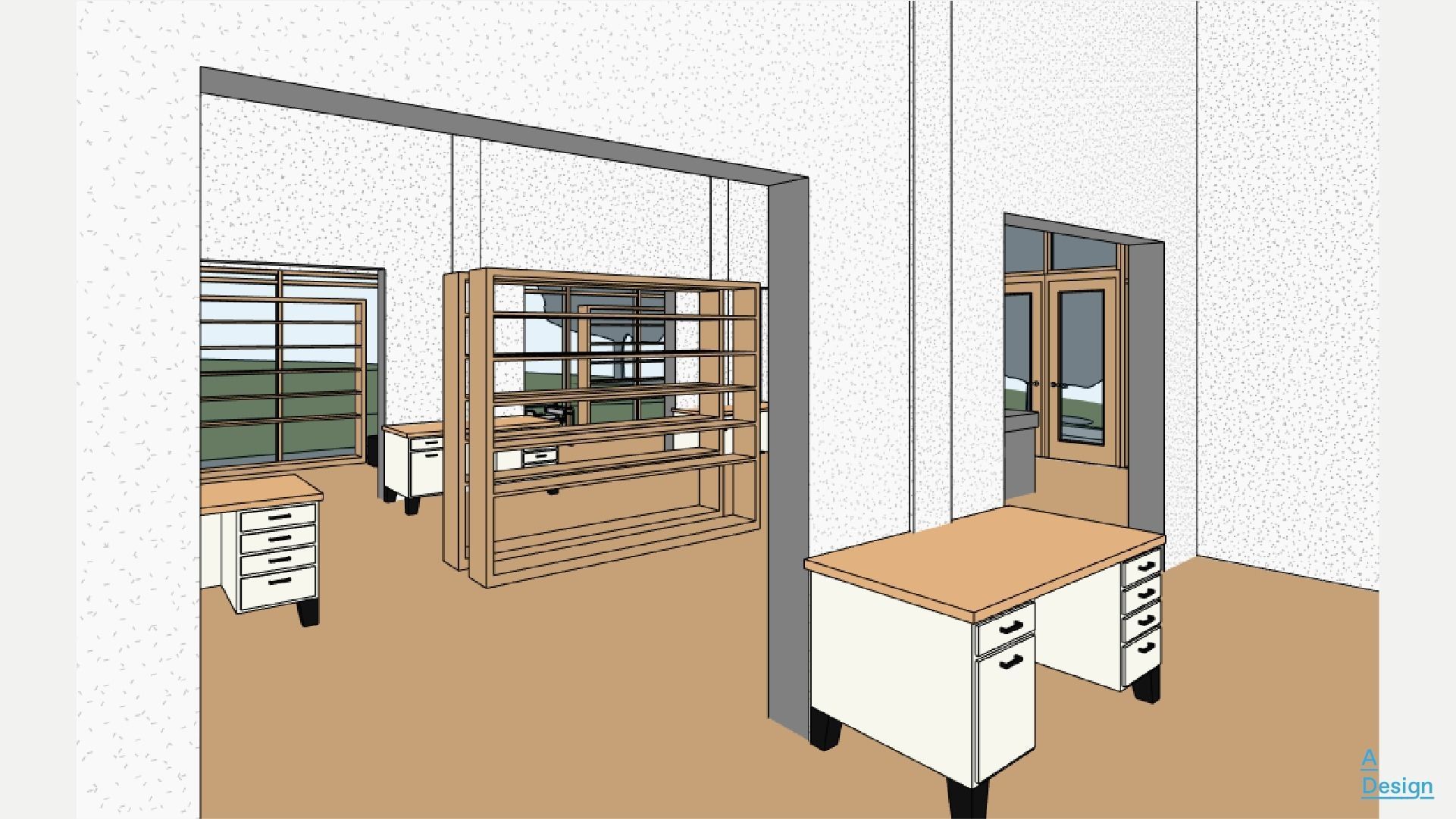 Showroom - Revit 3D model | CGTrader
