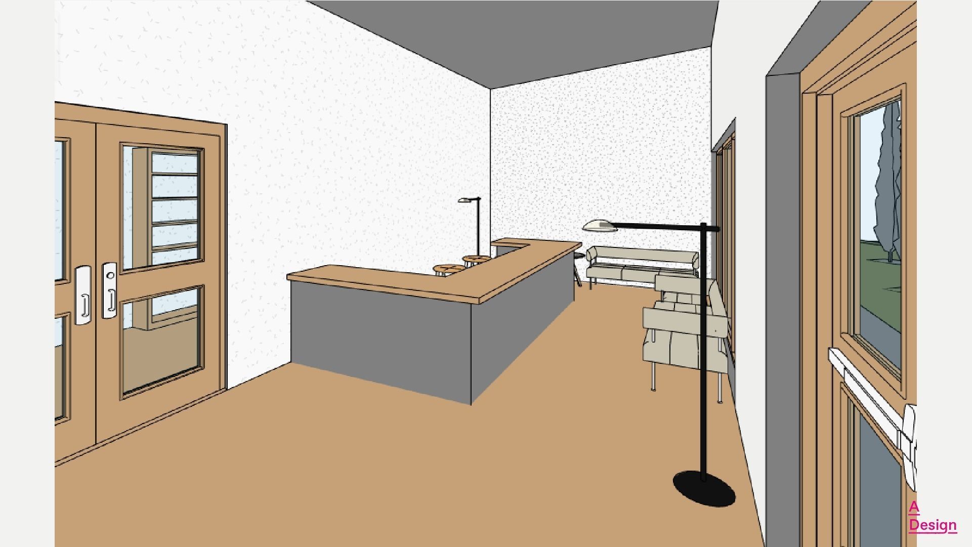 Nursing home - Revit 3D model | CGTrader