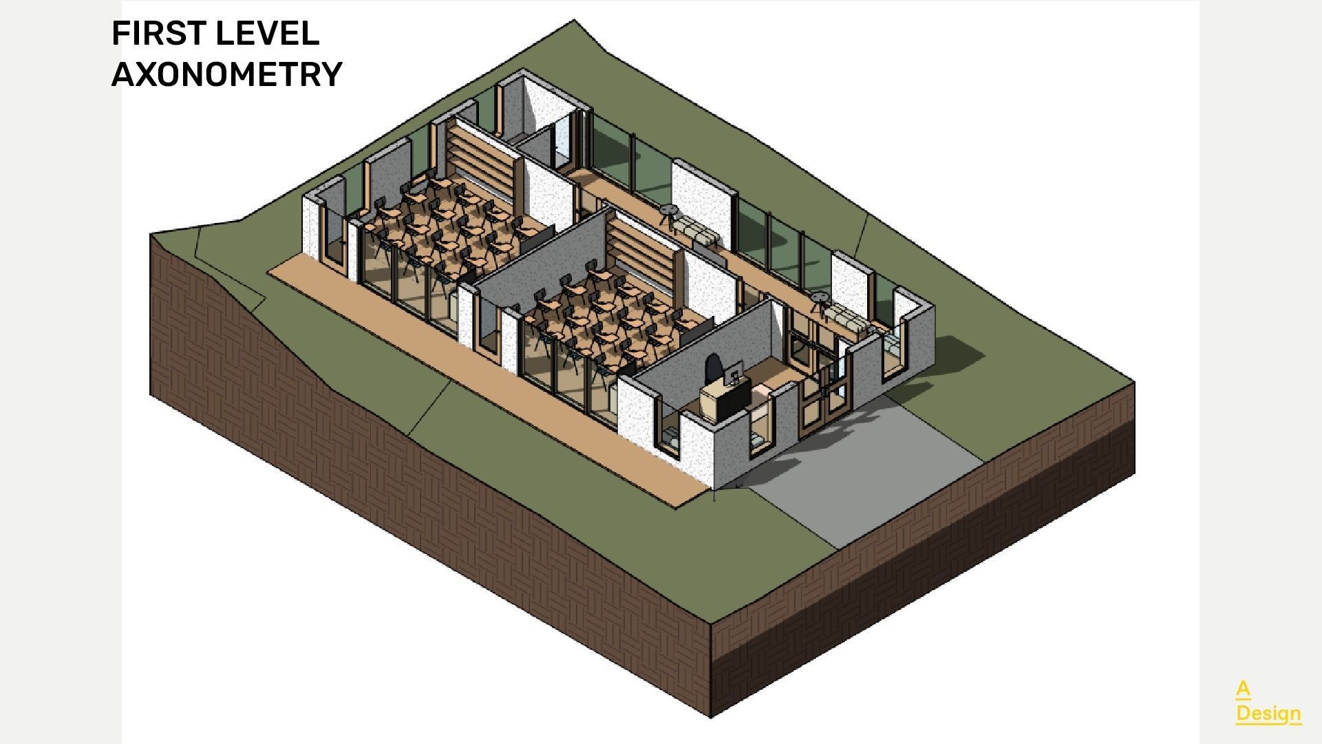 Classroom - Revit 3D model | CGTrader