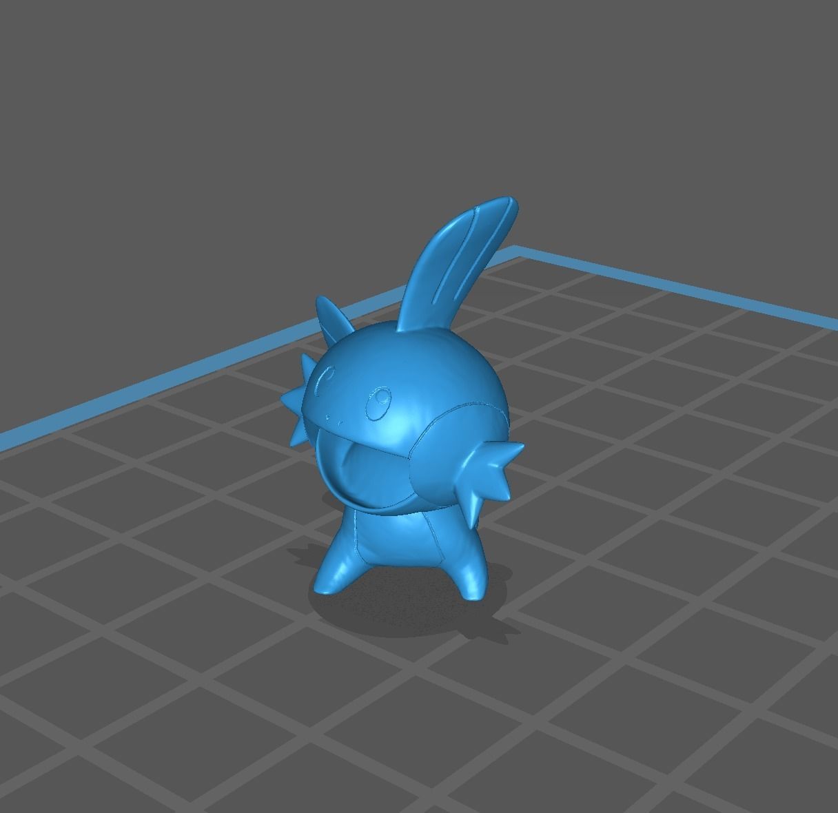 Mudkip pokemon 3D print model 3D model 3D printable | CGTrader