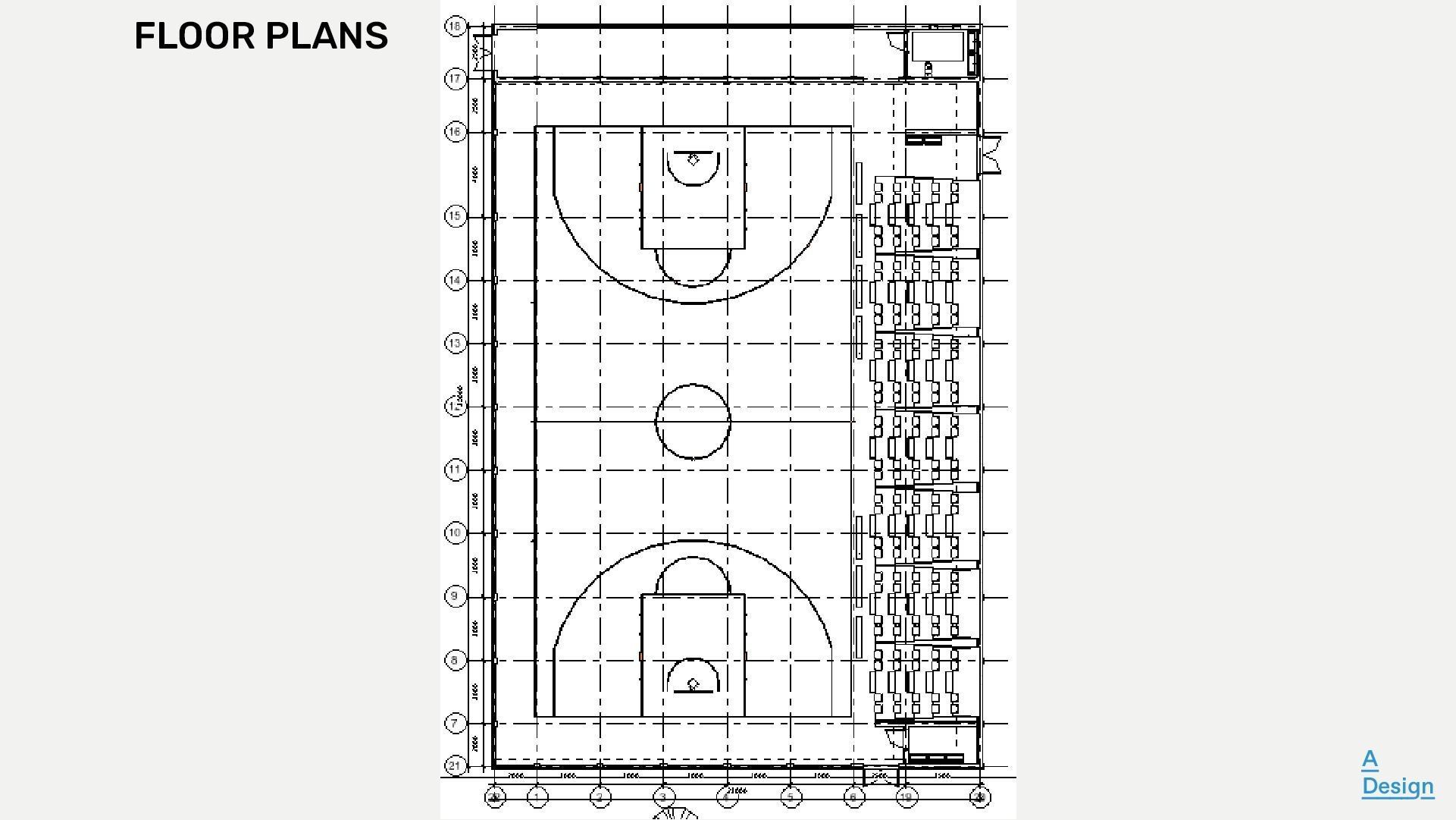 Indoor sports hall - Revit 3D model | CGTrader