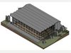 Indoor sports hall - Revit 3D model | CGTrader
