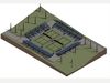 Outdoor sports ground - Revit 3D model | CGTrader