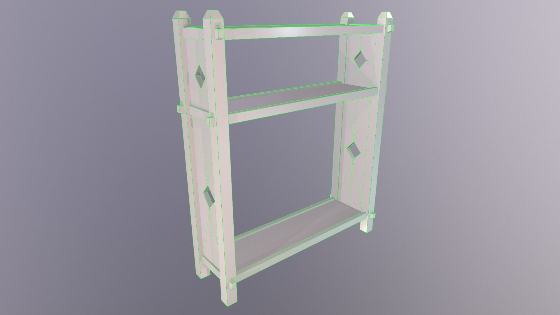 3D model Stylized medieval rack VR / AR / low-poly | CGTrader