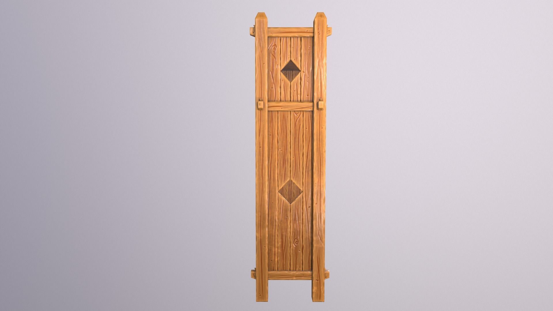 3D model Stylized medieval rack VR / AR / low-poly | CGTrader