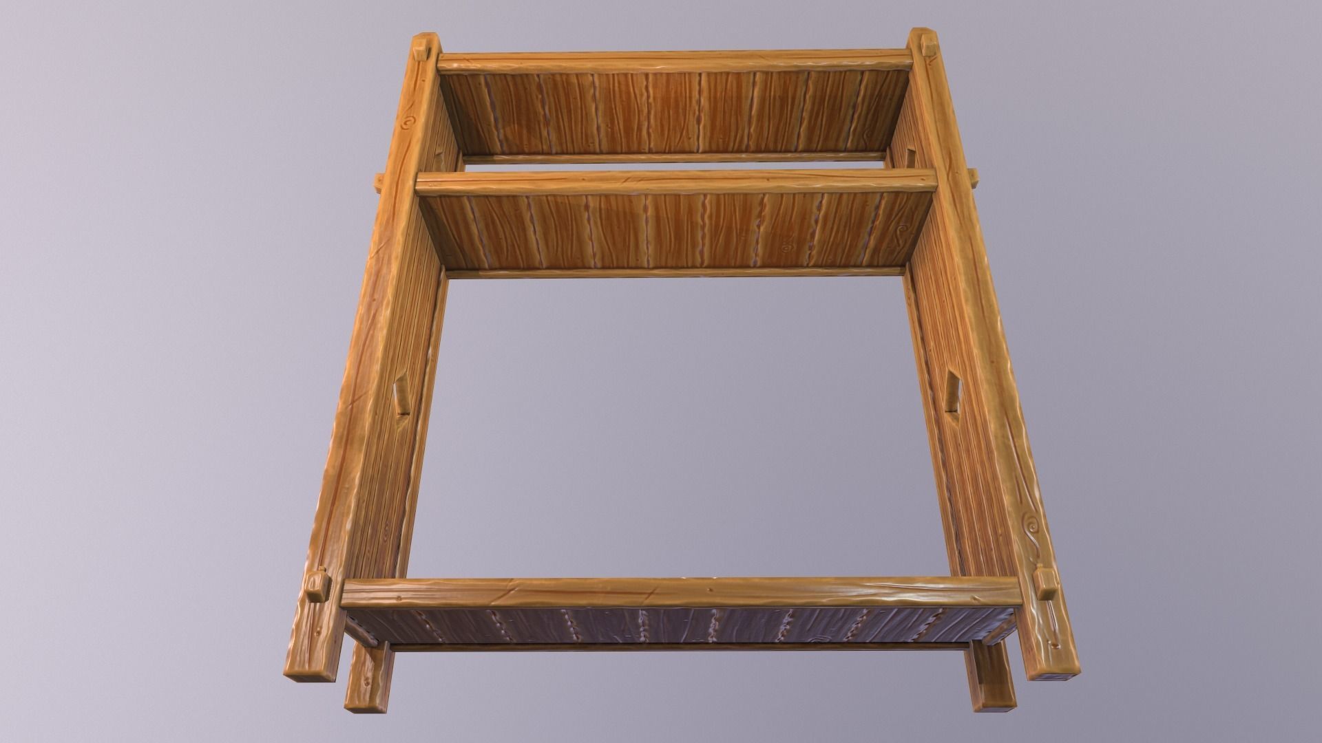 3D model Stylized medieval rack VR / AR / low-poly | CGTrader