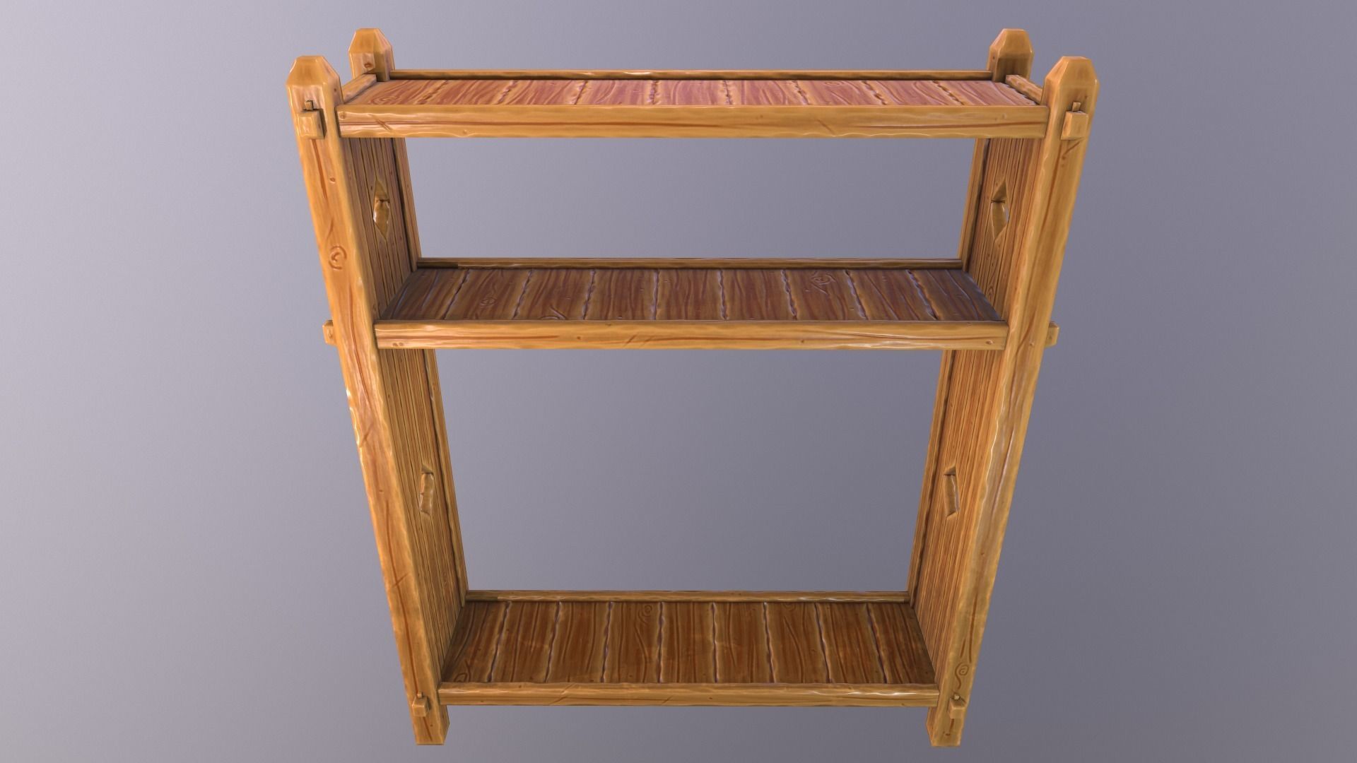 3D model Stylized medieval rack VR / AR / low-poly | CGTrader