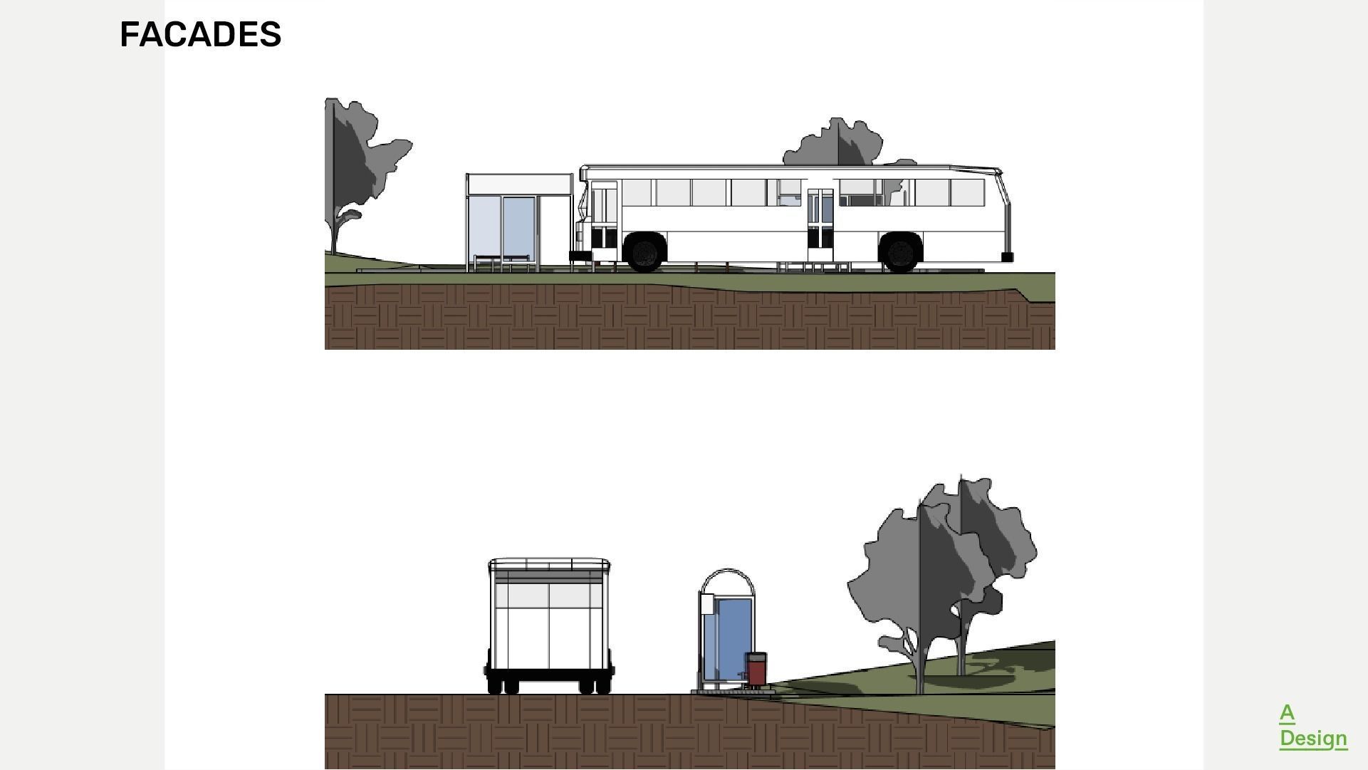 Bus stop - Revit 3D model | CGTrader