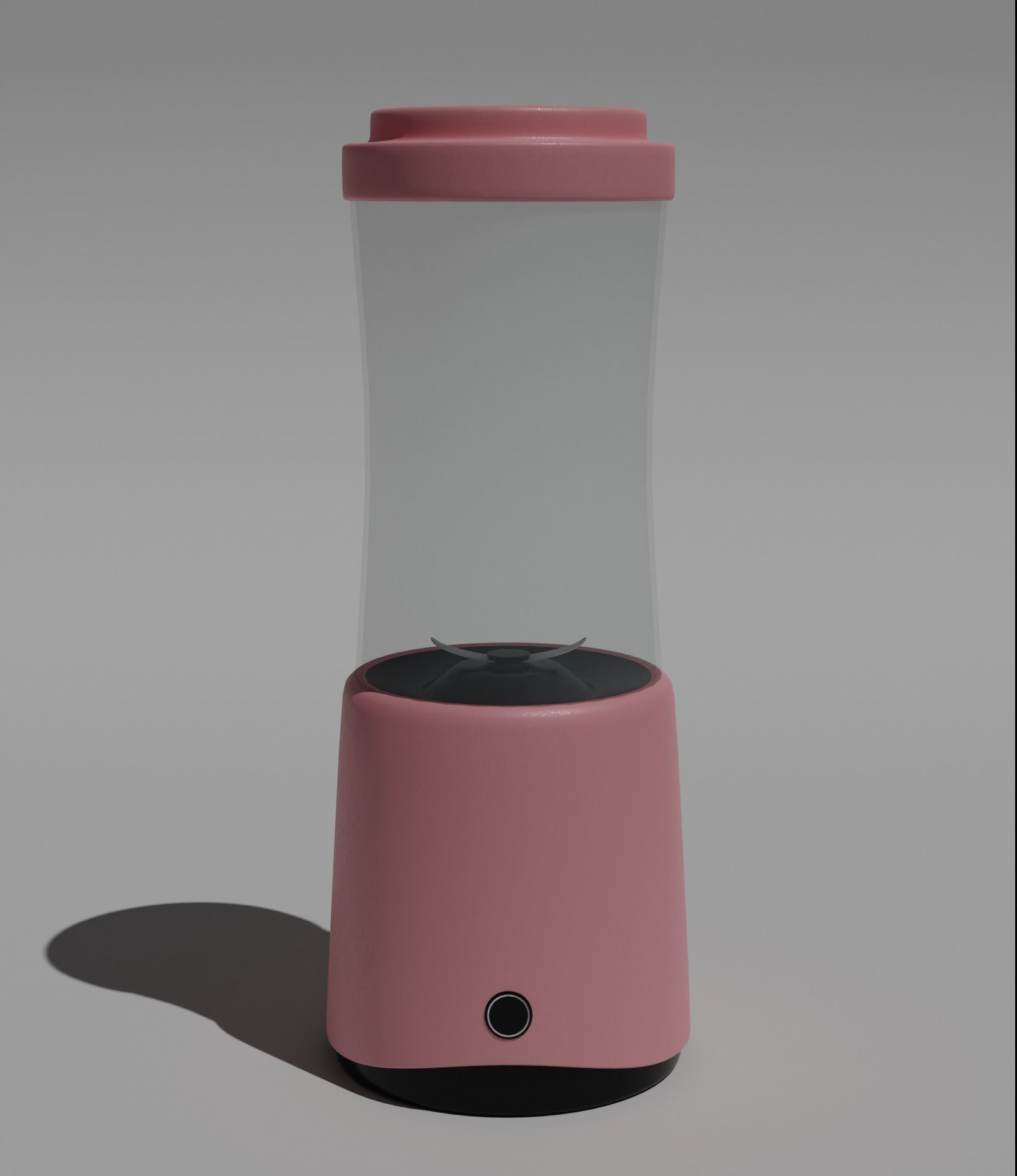 Pink Modern Smoothie Blender 3D model | CGTrader