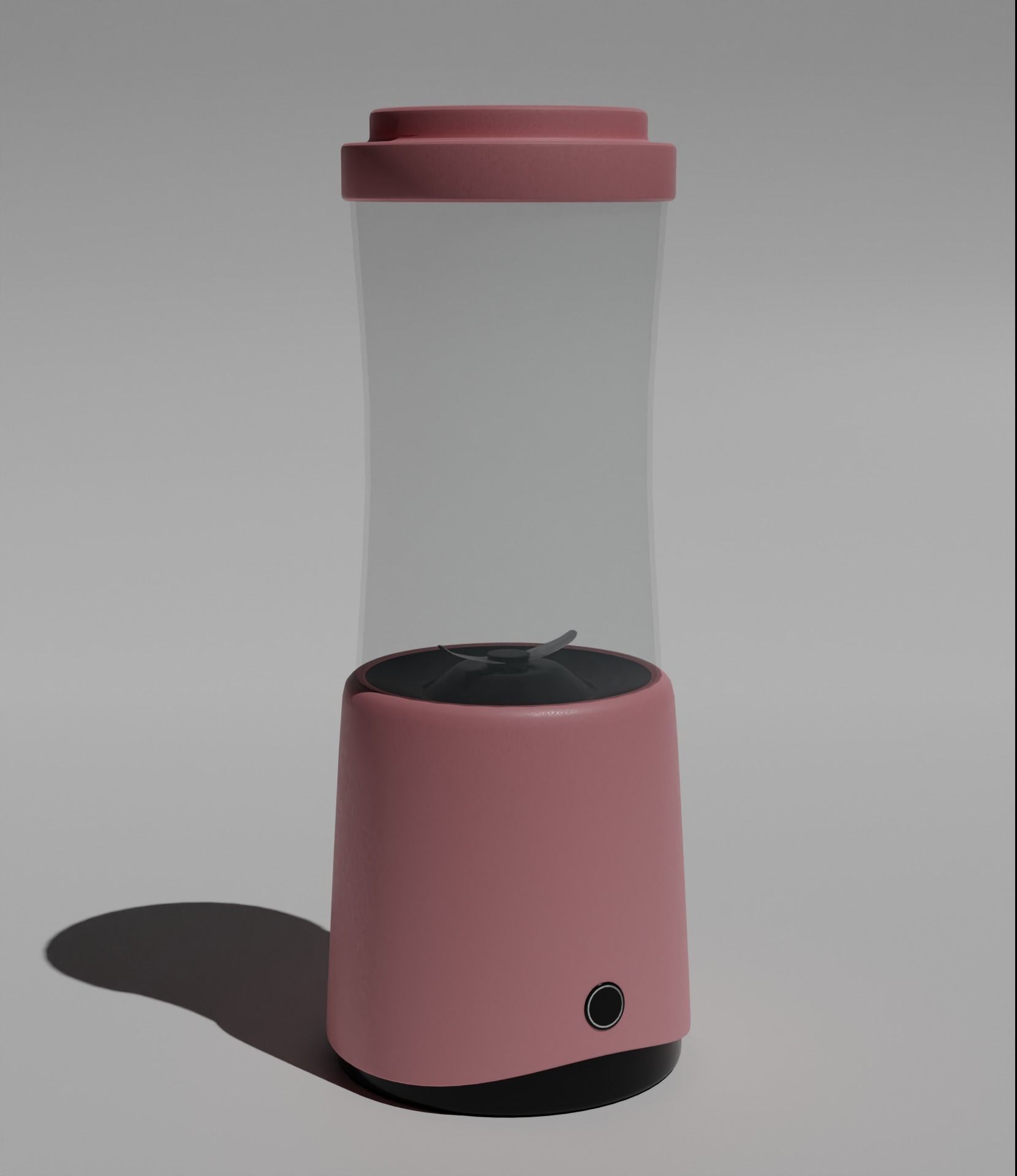 Pink Modern Smoothie Blender 3D model | CGTrader