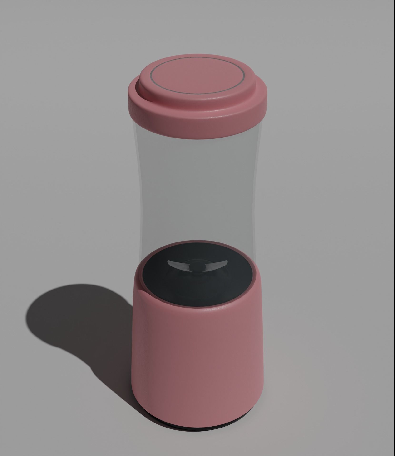 Pink Modern Smoothie Blender 3D model | CGTrader