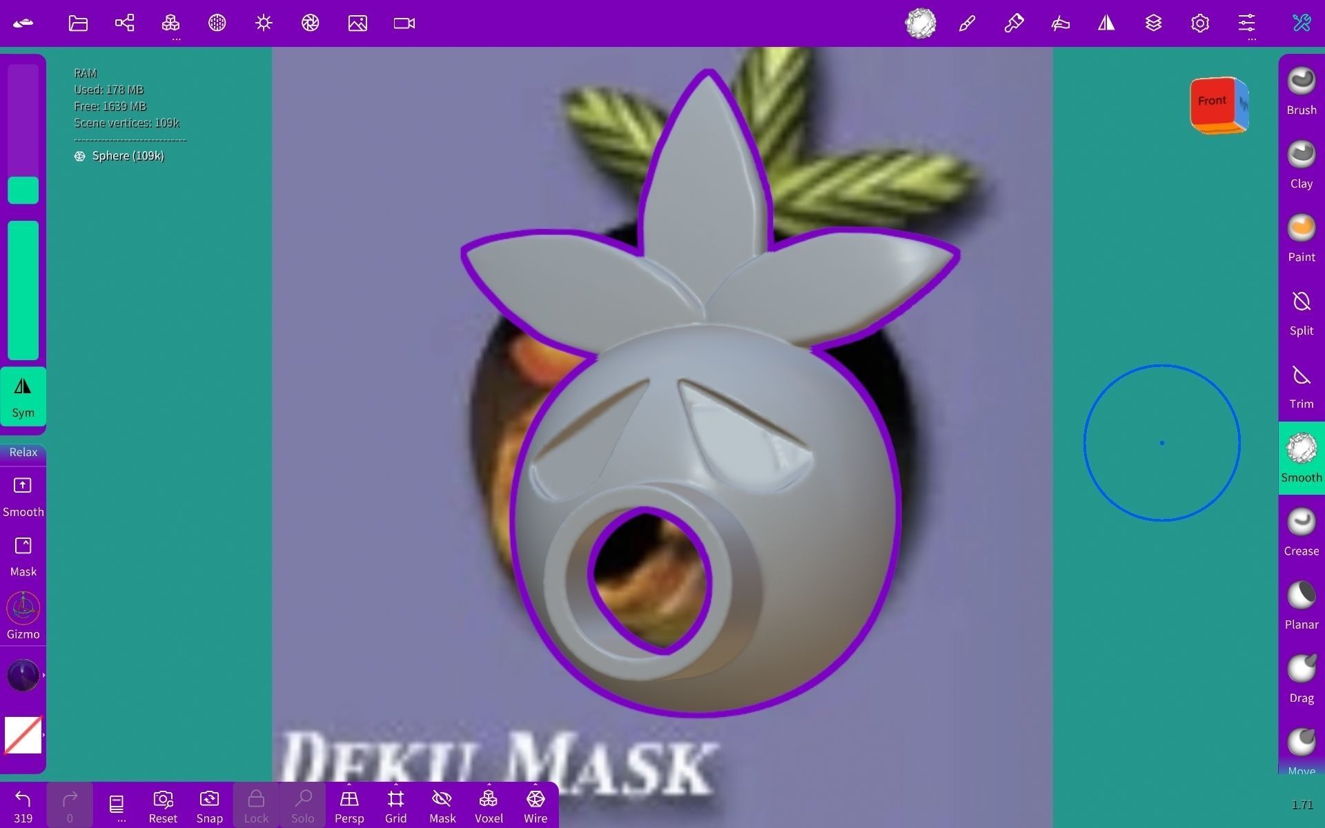 Deku Mask free 3D model 3D printable | CGTrader