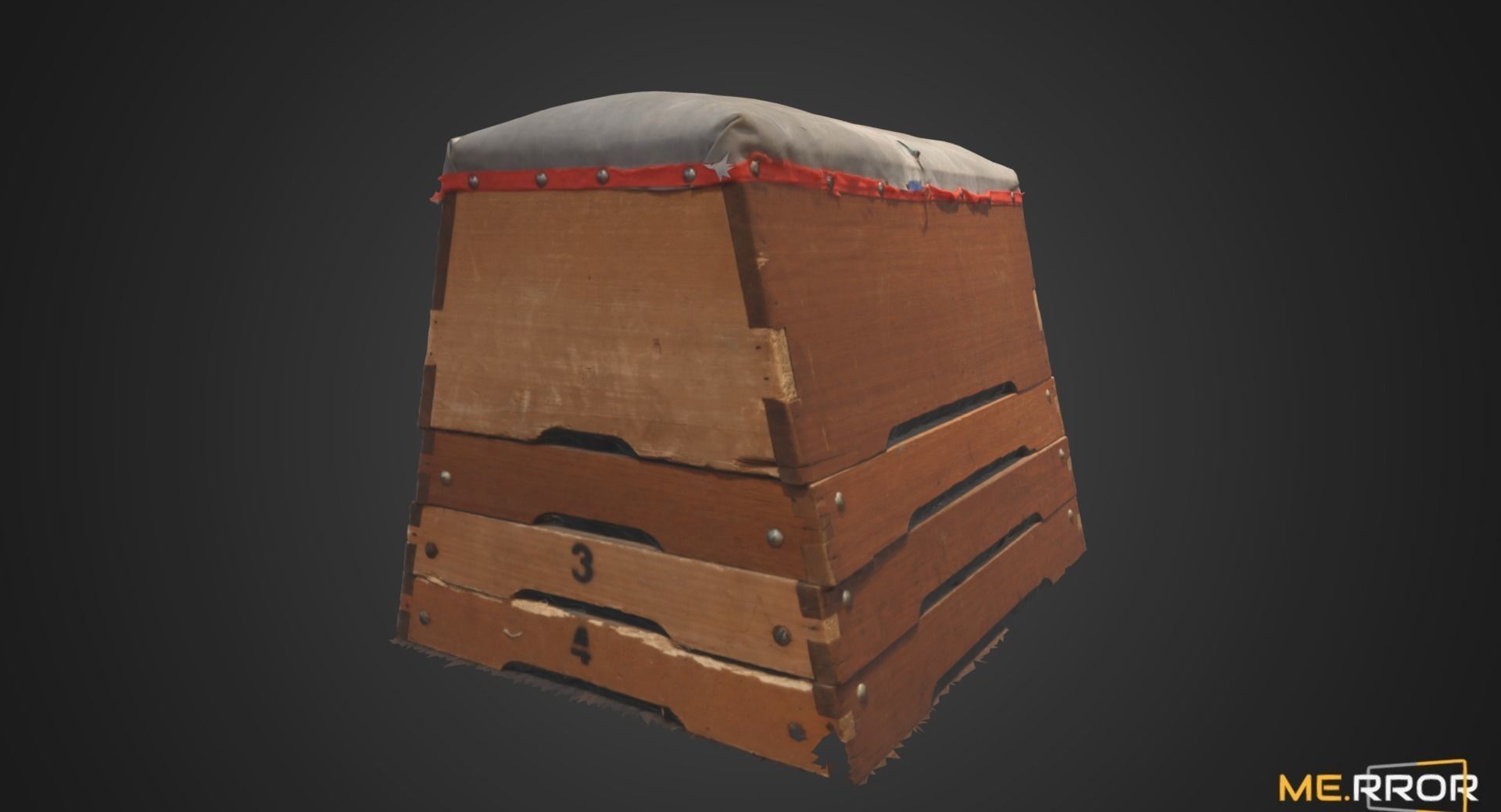 3D model Vaulting Box VR / AR / low-poly | CGTrader