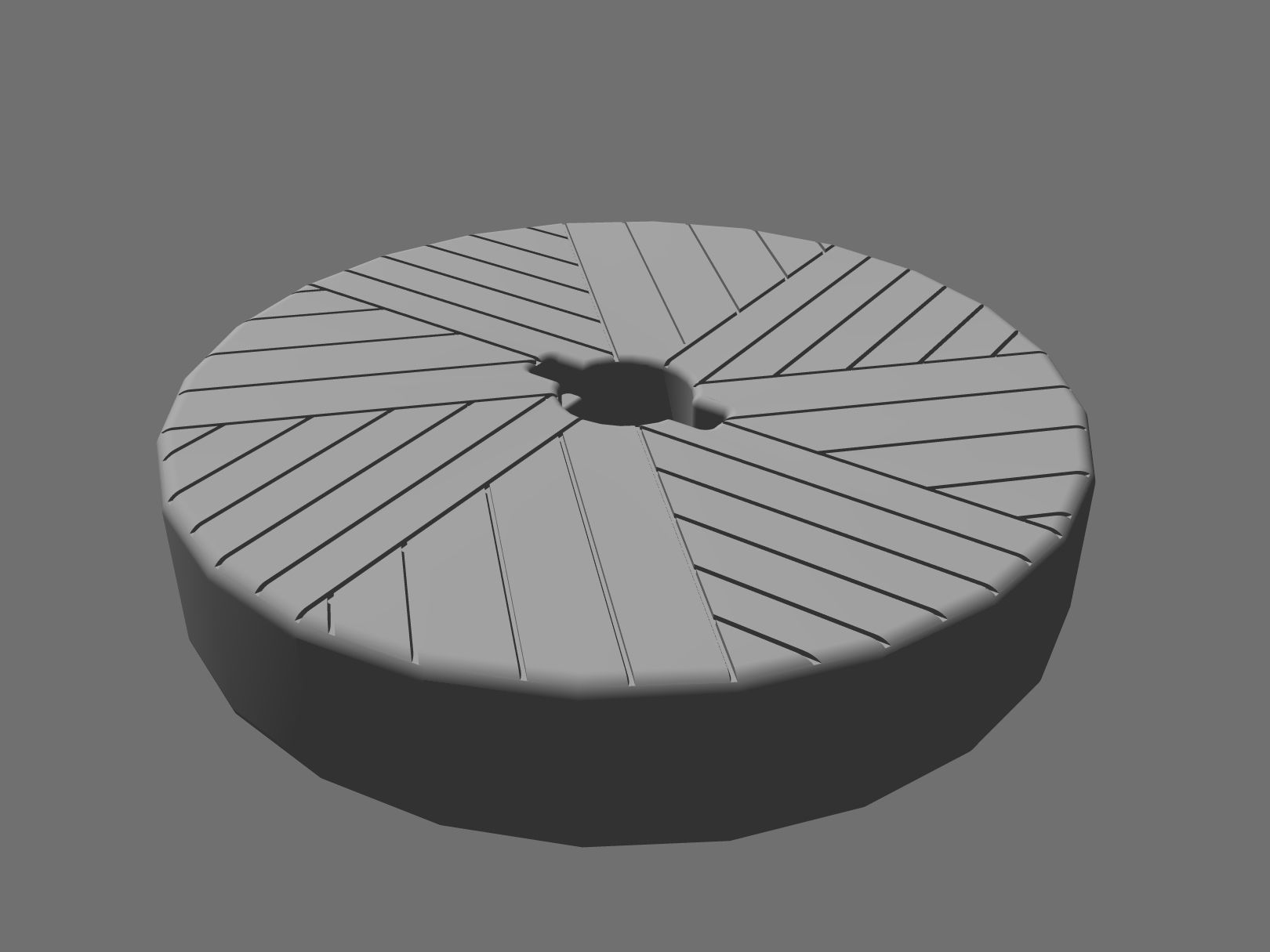 Gristmill Millstone free 3D model | CGTrader