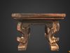 Traditional Wooden Mini Table 3D model | CGTrader