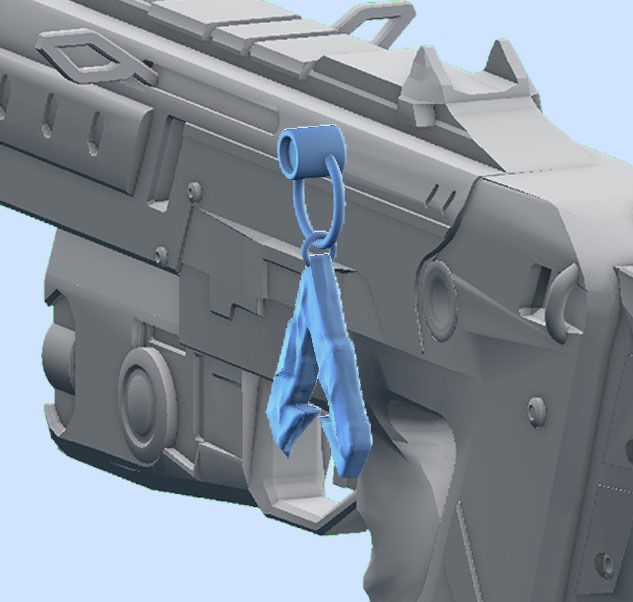Apex Legends Season 3 Diamond Weapon Charms 3D model | CGTrader