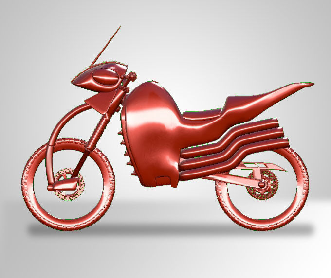 Kamen Rider Bike 3D model | CGTrader