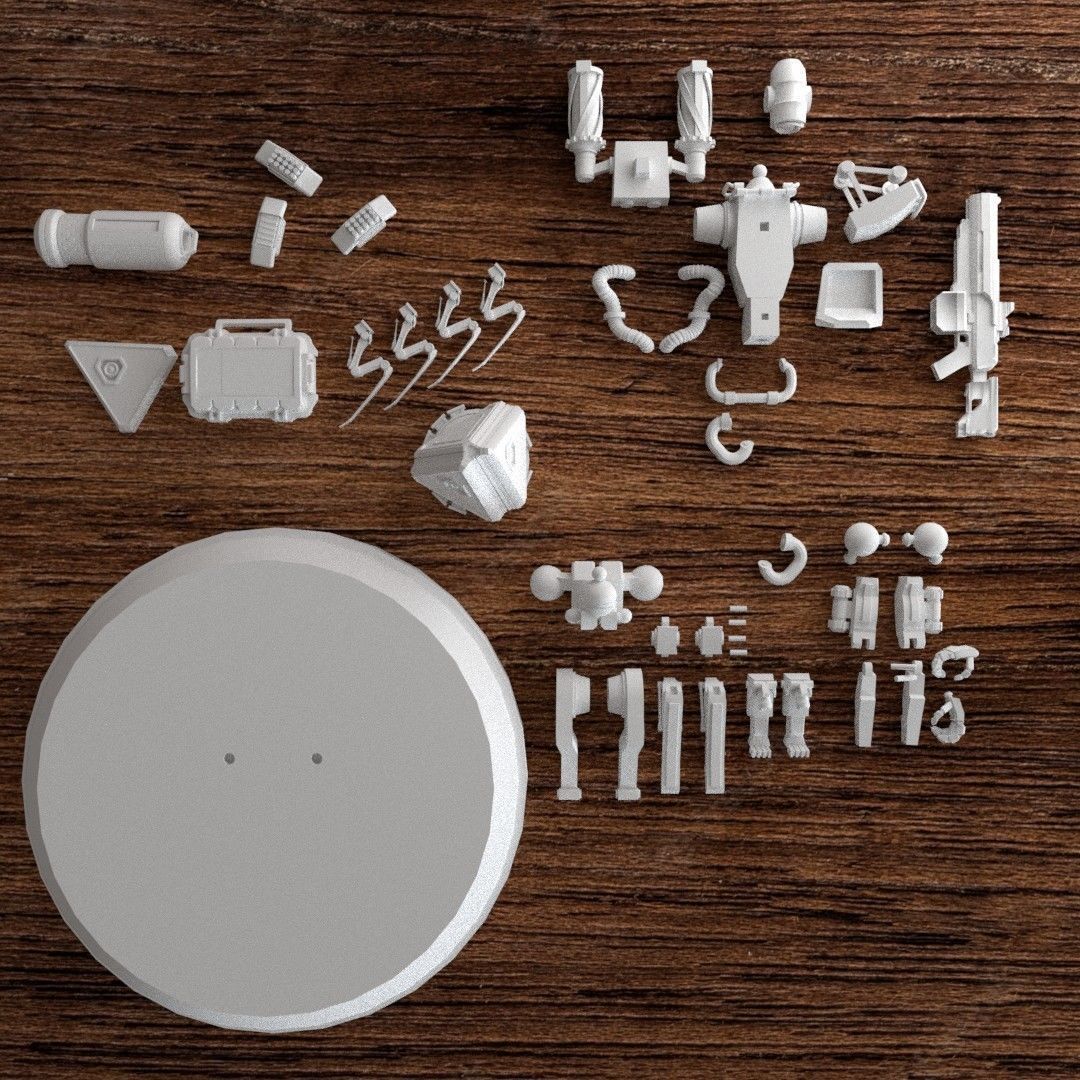 APEX LEGENDS Pathfinder 3D model 3D printable | CGTrader