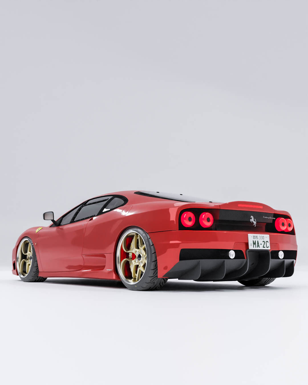 Ferrari 360 speciale concept free 3D model | CGTrader
