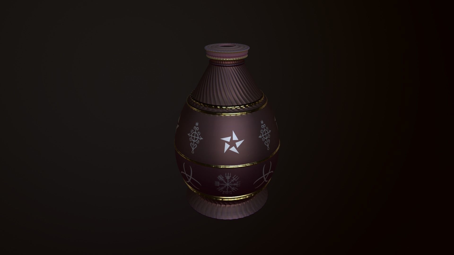 Stylized clay pot free VR / AR / low-poly 3D model | CGTrader