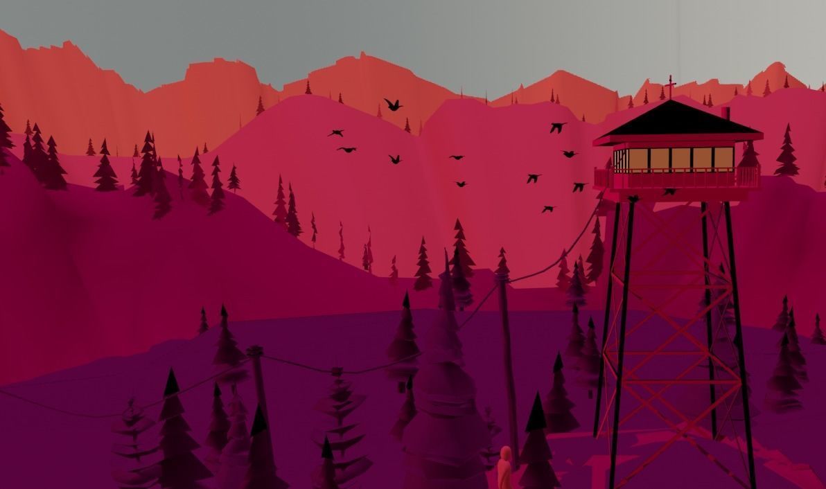 A Firewatch Art 3D model | CGTrader
