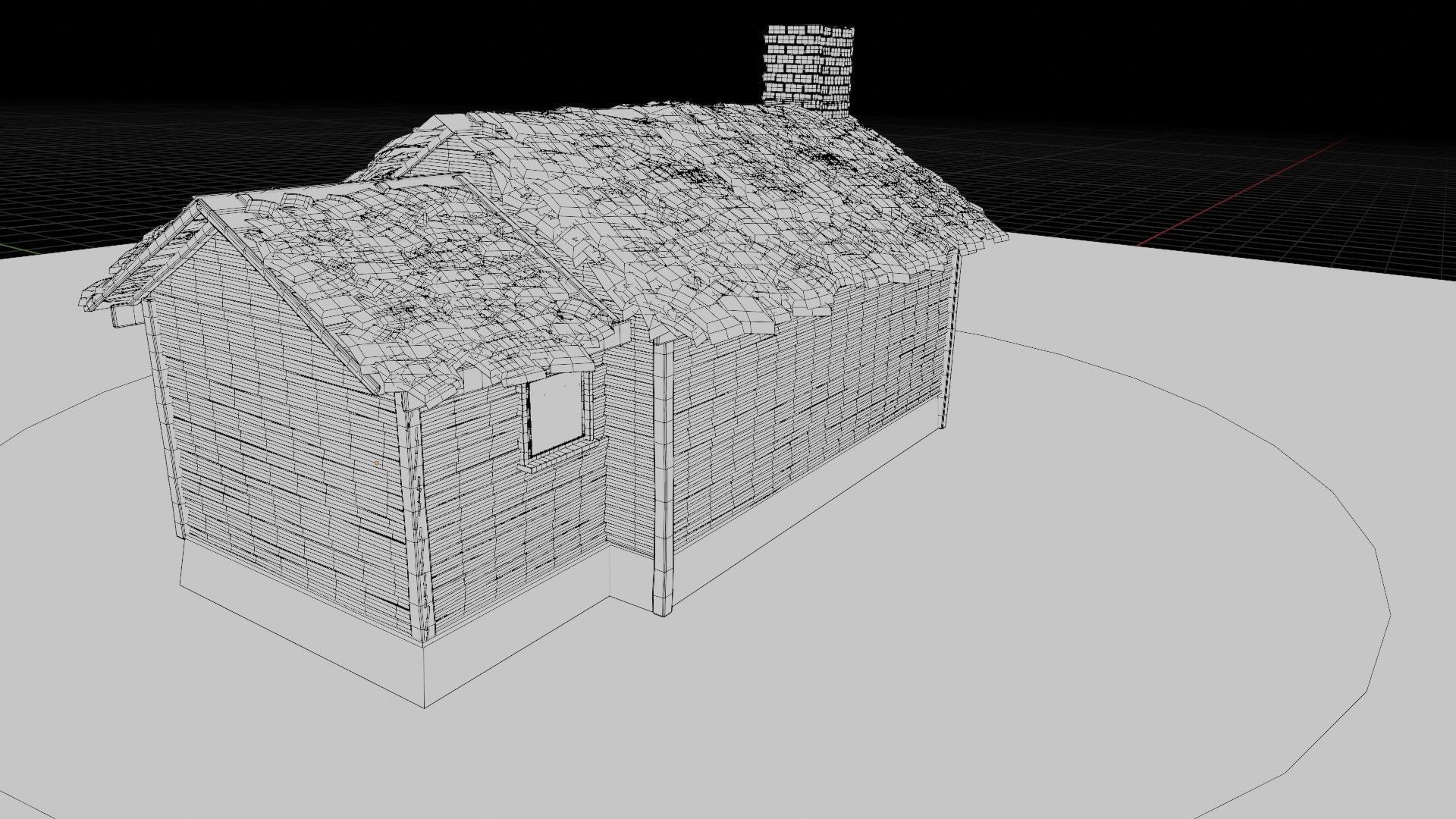 3D model cabin house model with pbr textures VR / AR / low-poly | CGTrader