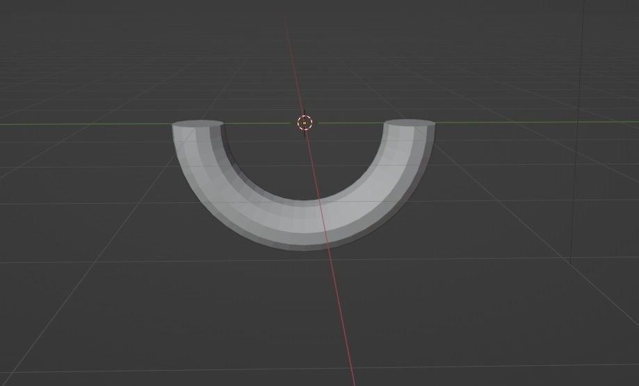 Half a Torus free VR / AR / low-poly 3D model | CGTrader