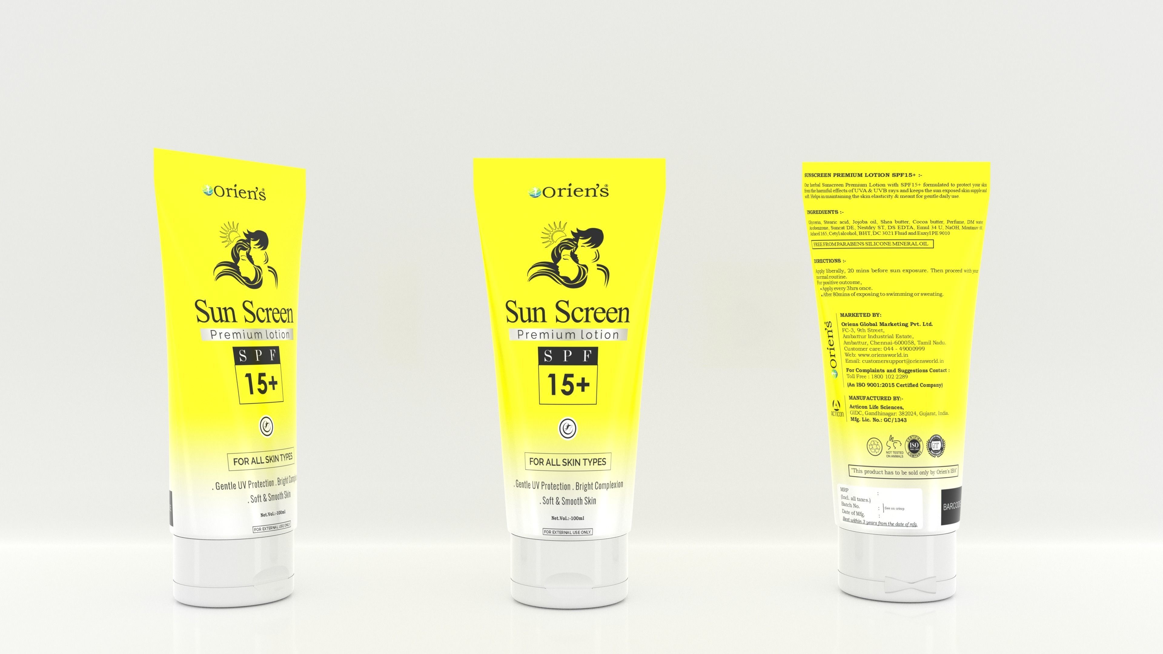 3D model sun screen VR / AR / low-poly | CGTrader