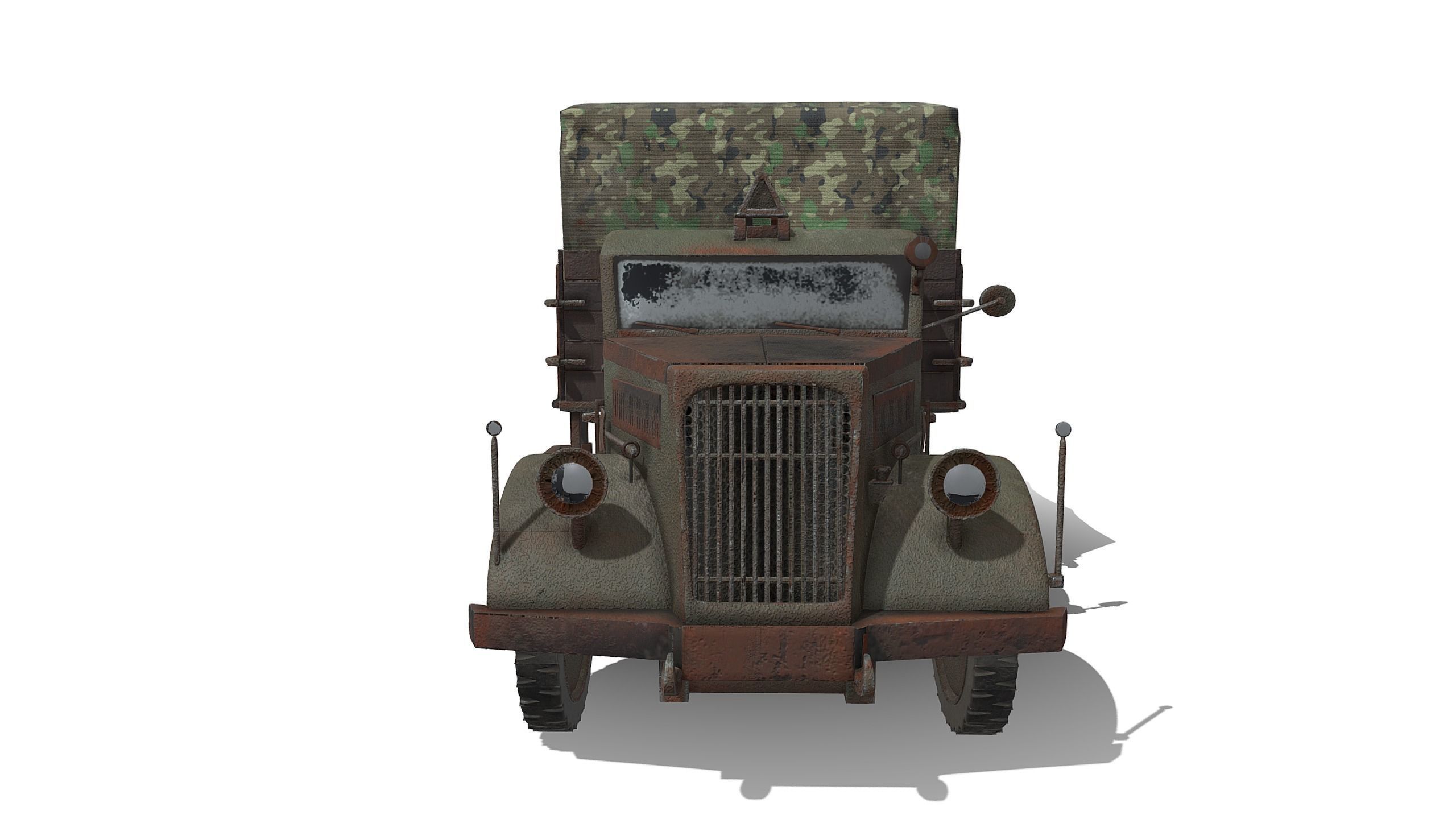 Opel Blitz truck 3D model | CGTrader