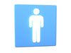3D model Boy Washroom Icon v1 001 VR / AR / low-poly | CGTrader