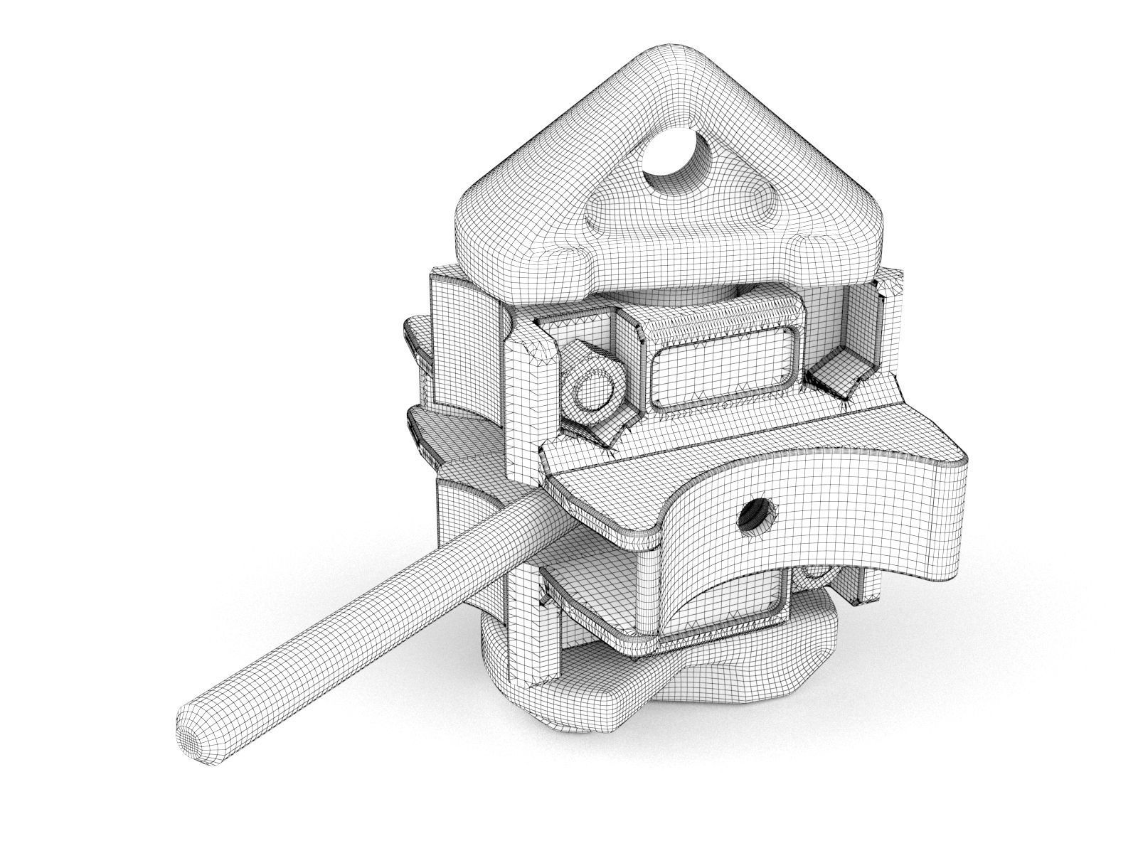 Twist lock 3D model | CGTrader