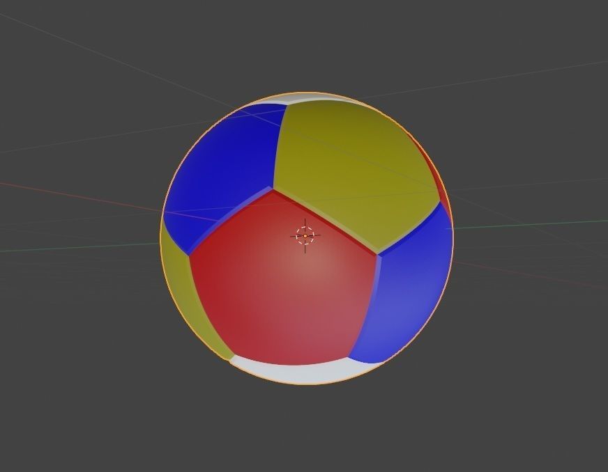 Football ball soccer ball 3D model 3D printable | CGTrader