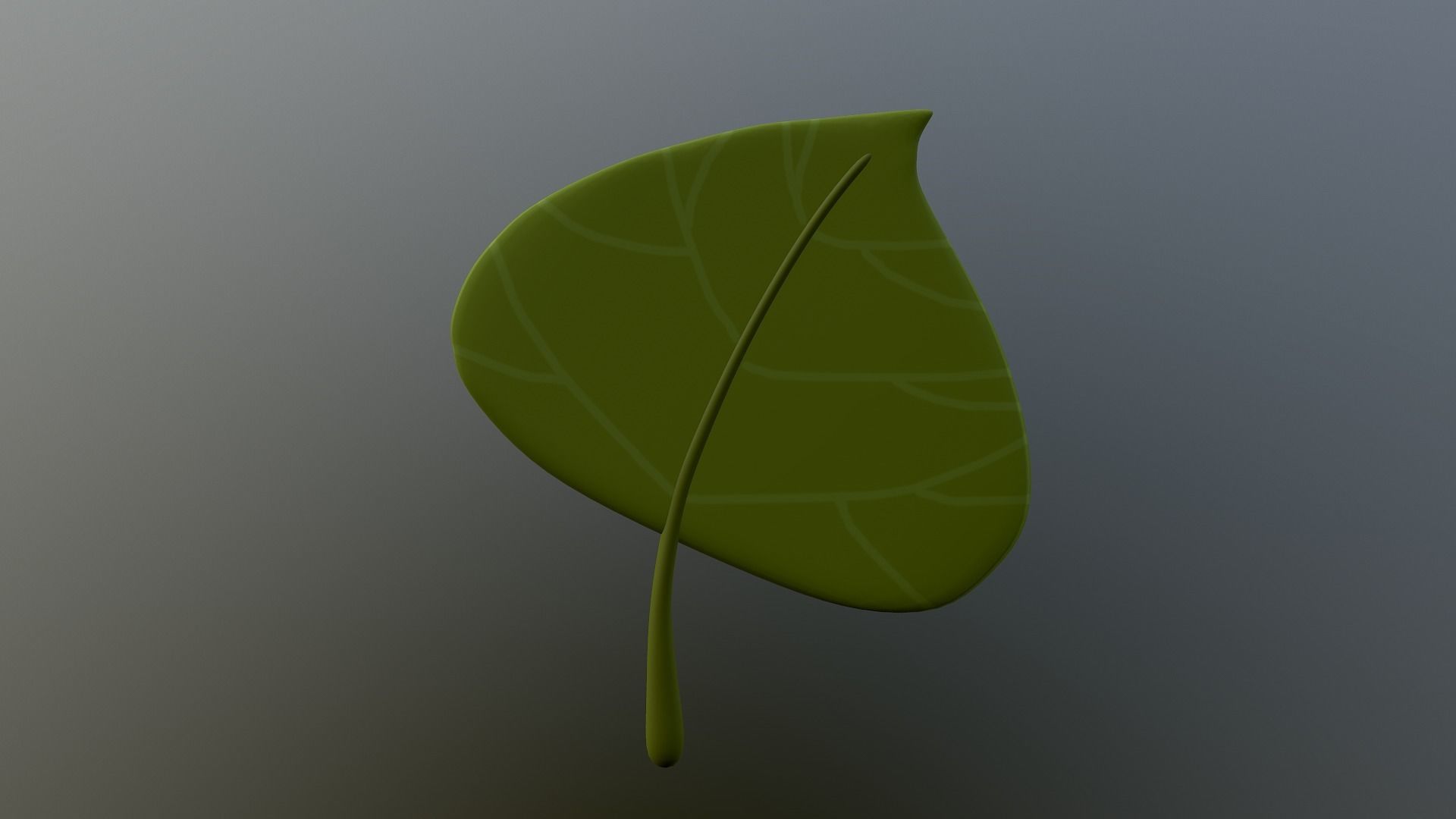 Cartoon Leaf free VR / AR / low-poly 3D model | CGTrader