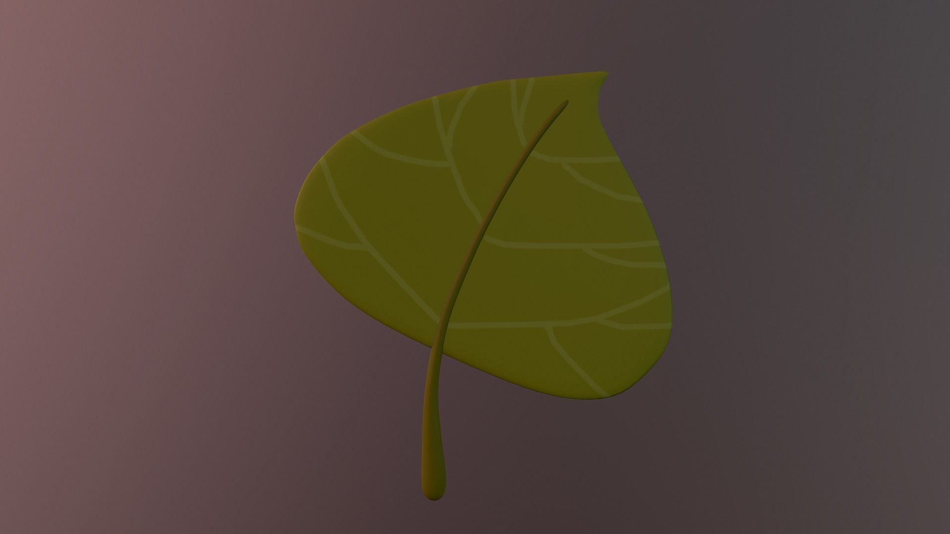 Cartoon Leaf free VR / AR / low-poly 3D model | CGTrader