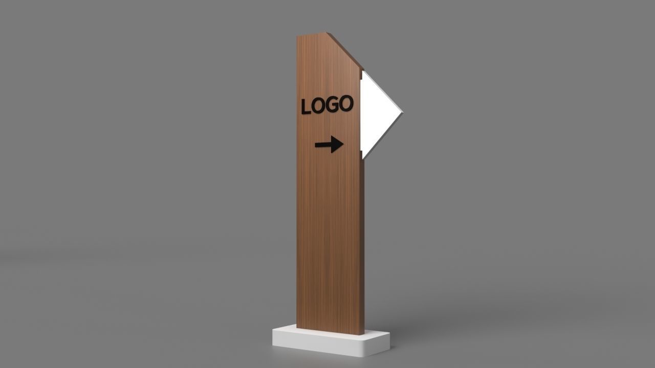 Standee 3D model | CGTrader