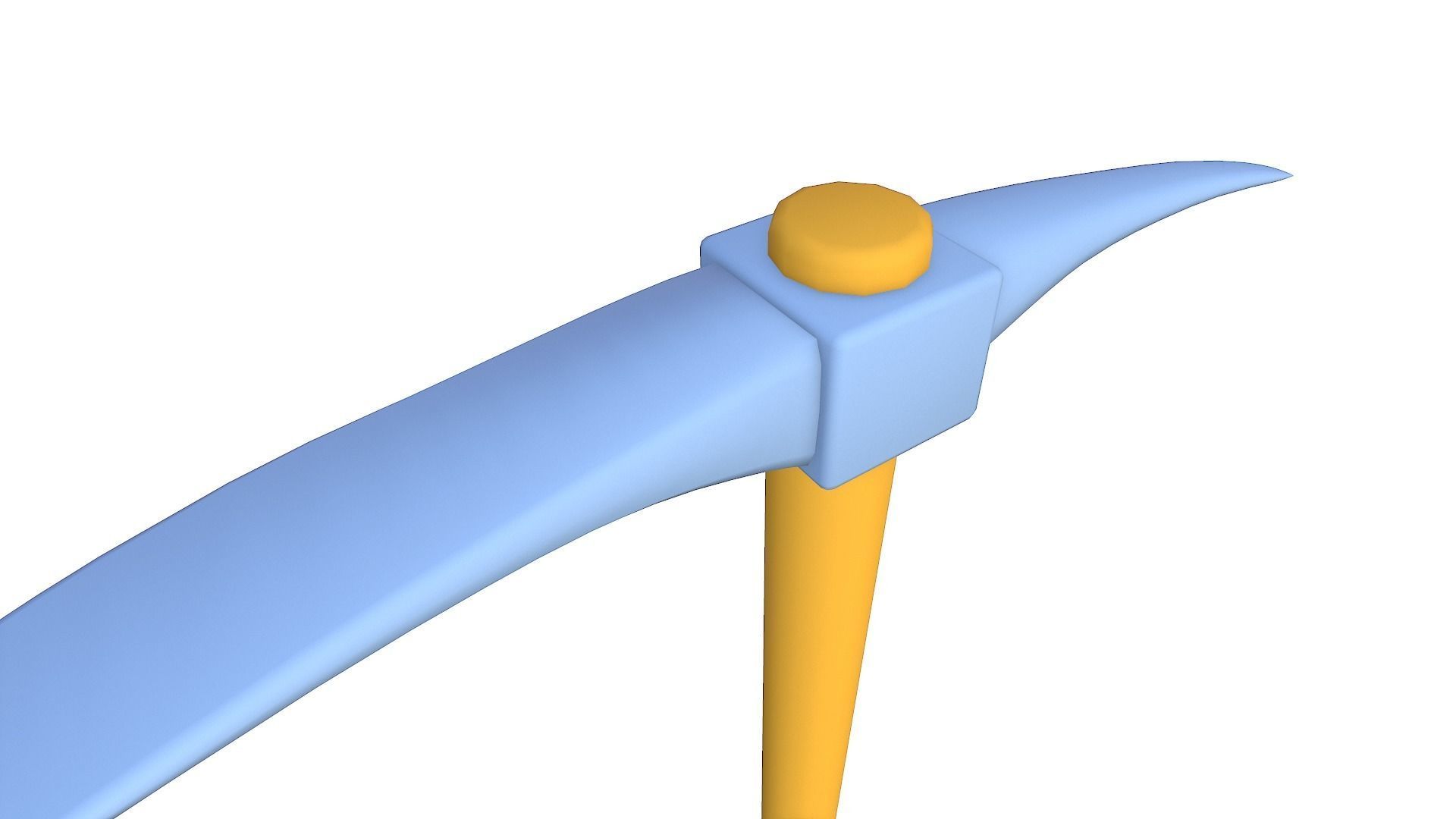 3D model Cartoon Pickaxe VR / AR / low-poly | CGTrader