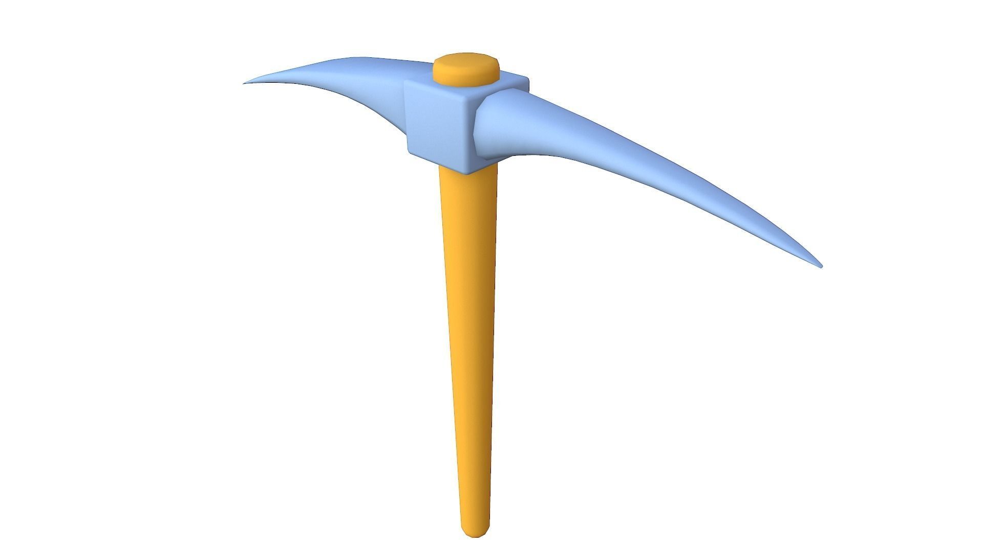 3D model Cartoon Pickaxe VR / AR / low-poly | CGTrader