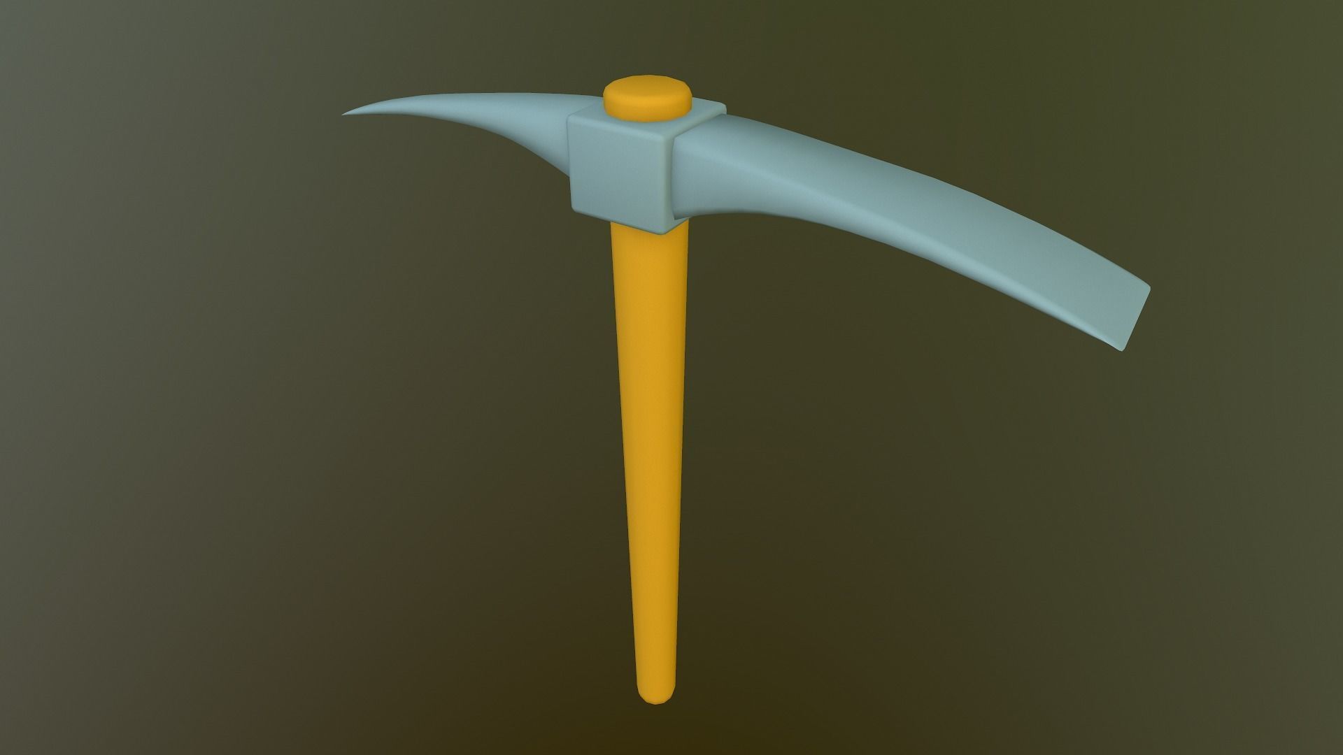 3D model Cartoon Pickaxe VR / AR / low-poly | CGTrader