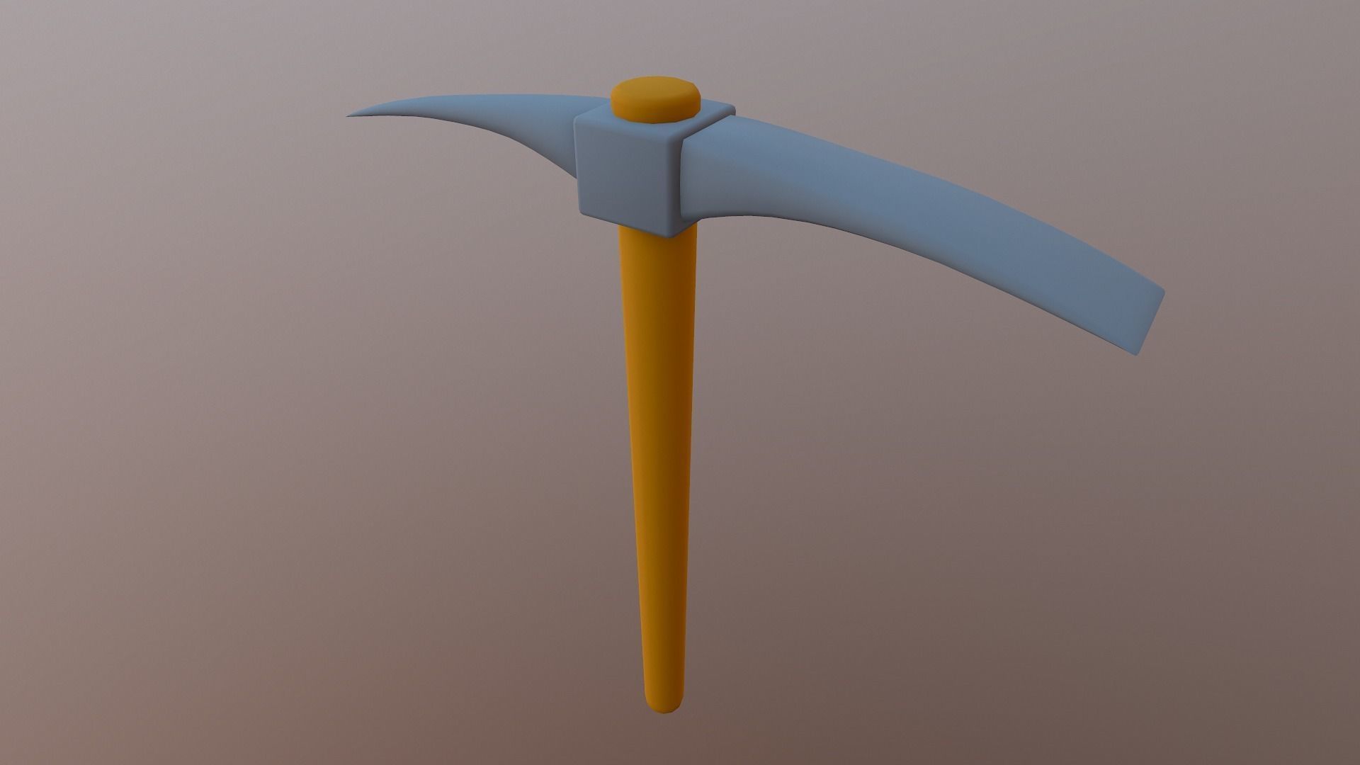 3D model Cartoon Pickaxe VR / AR / low-poly | CGTrader