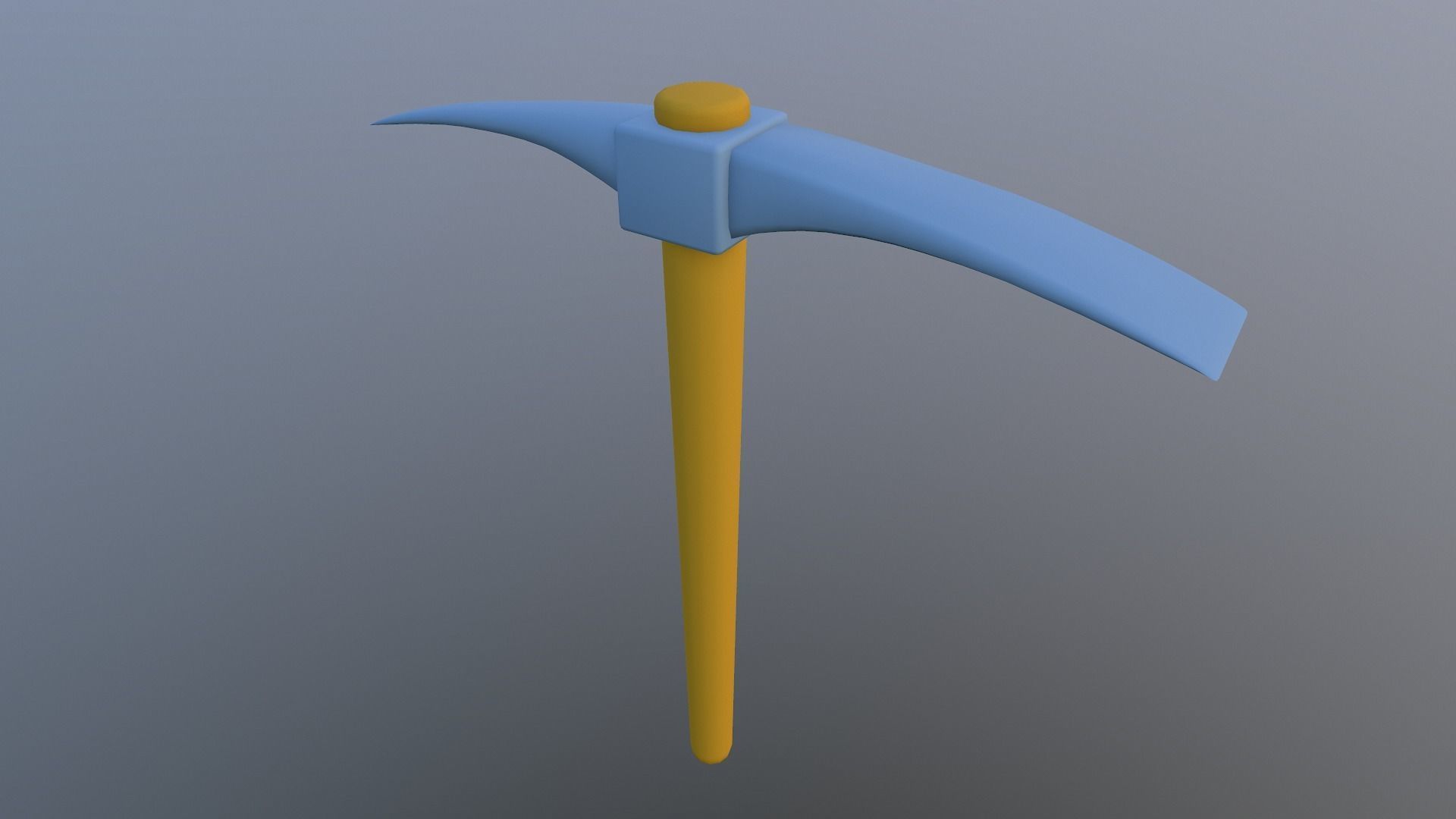 3D model Cartoon Pickaxe VR / AR / low-poly | CGTrader