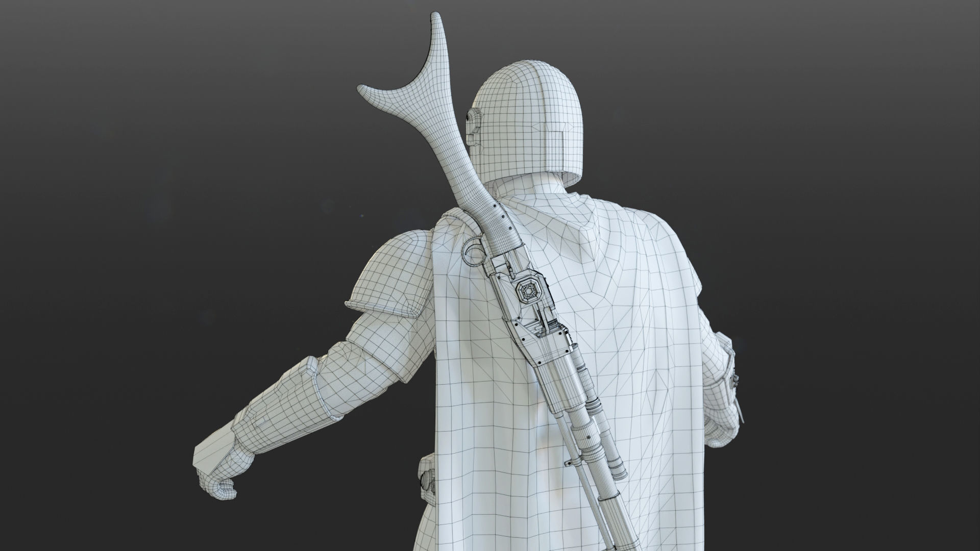 3D model Mandalorian Armor - 3D AssetKit VR / AR / low-poly | CGTrader