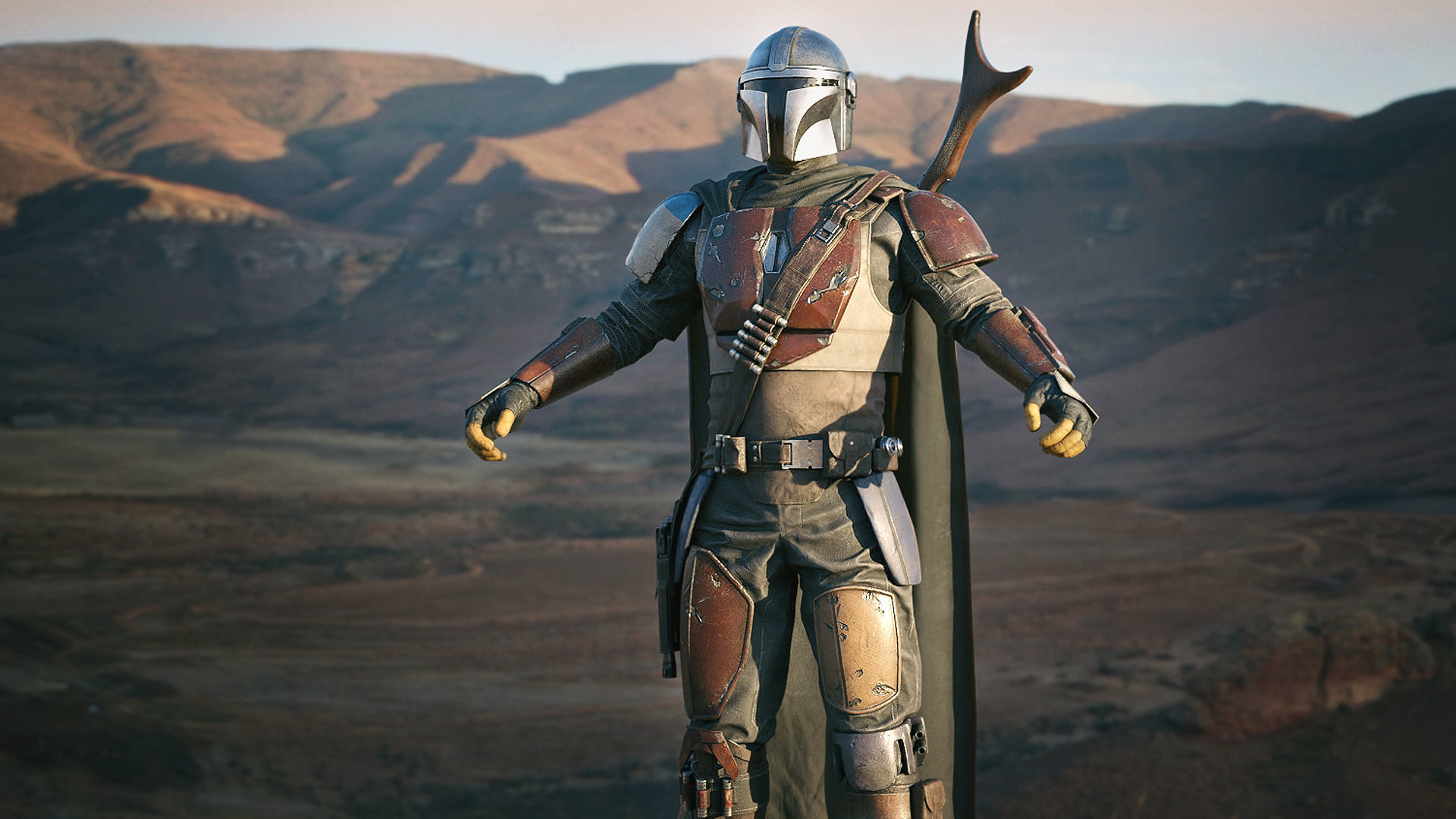 3D model Mandalorian Armor - 3D AssetKit VR / AR / low-poly | CGTrader