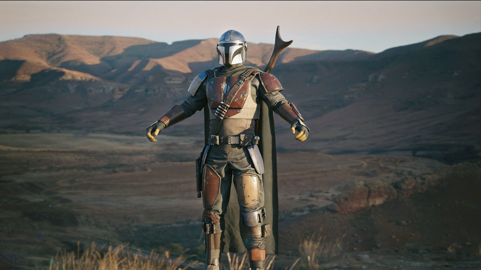 3D model Mandalorian Armor - 3D AssetKit VR / AR / low-poly | CGTrader