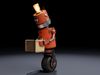 ROX-49 Low Poly Robot 3D Model 3D model rigged | CGTrader