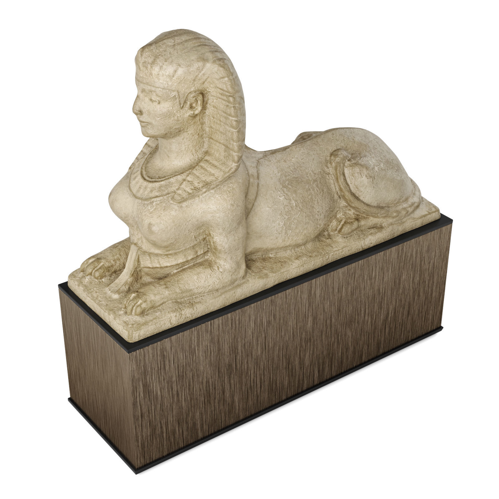 Egyptian sphinx woman sculpture 3D model | CGTrader