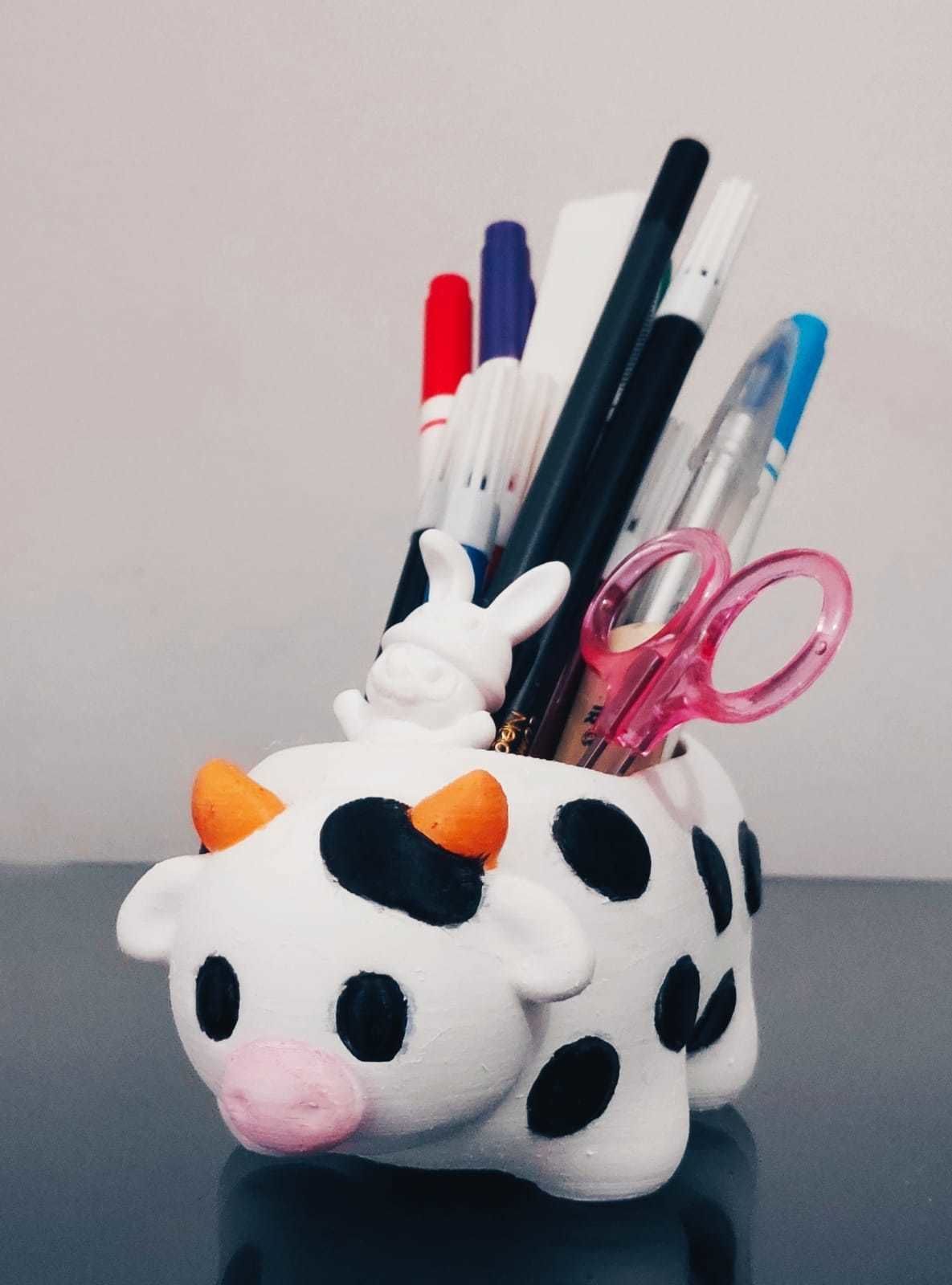 Cow Pot 3D model 3D printable | CGTrader