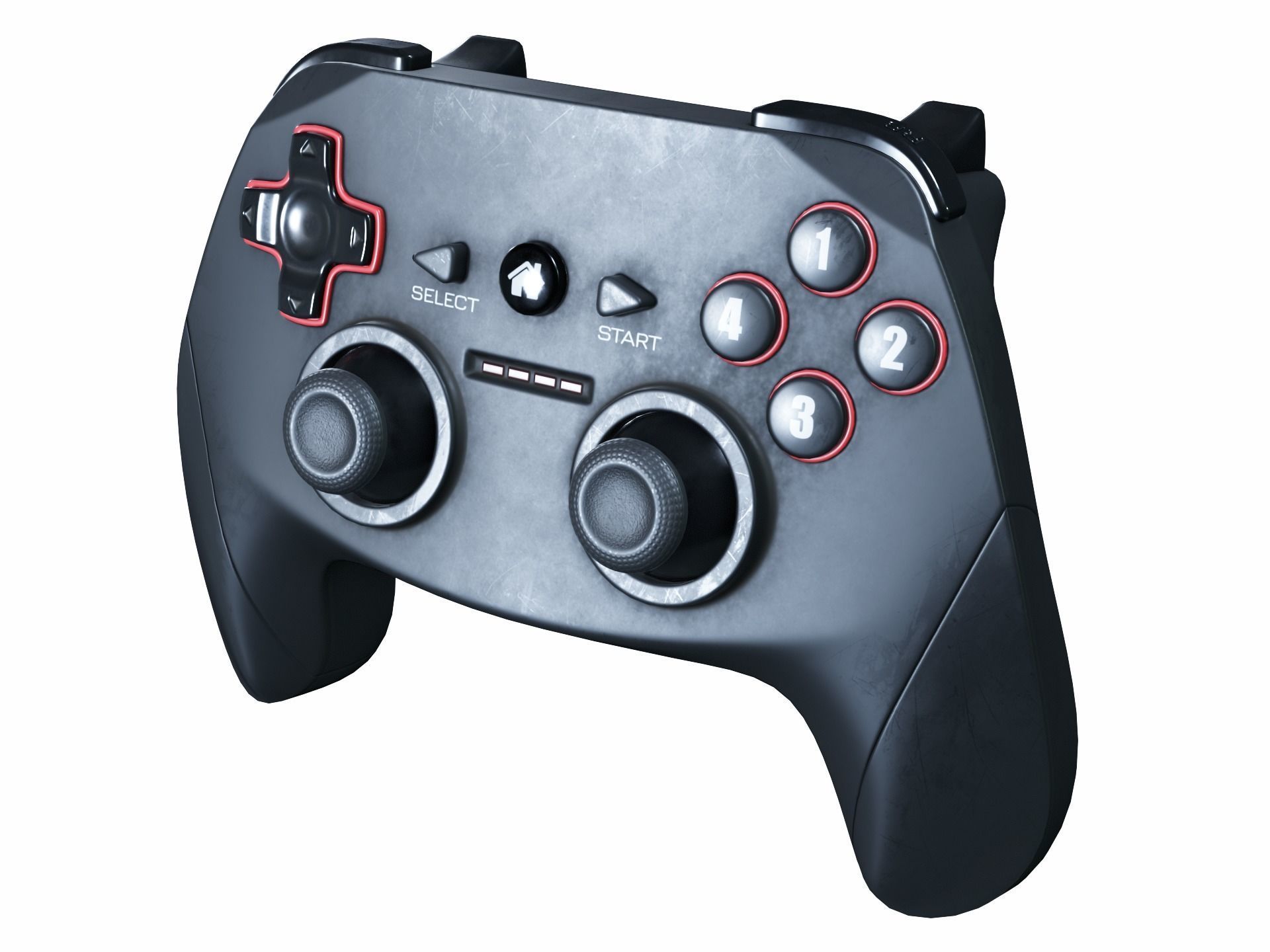 3D model Generic Gamepad Controller VR / AR / low-poly | CGTrader