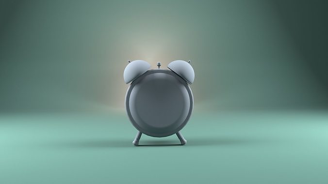 alarm clock free 3D model | CGTrader